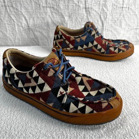 Twisted X | Shoes | Twisted X Hooey Loper Loafer Shoes Mens 9 Aztec ...